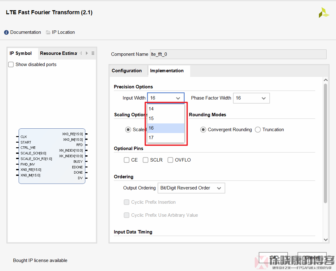 Xilinx IP解析之 Fast Fourier Transform(FFT) v9.1 – 徐晓康的博客